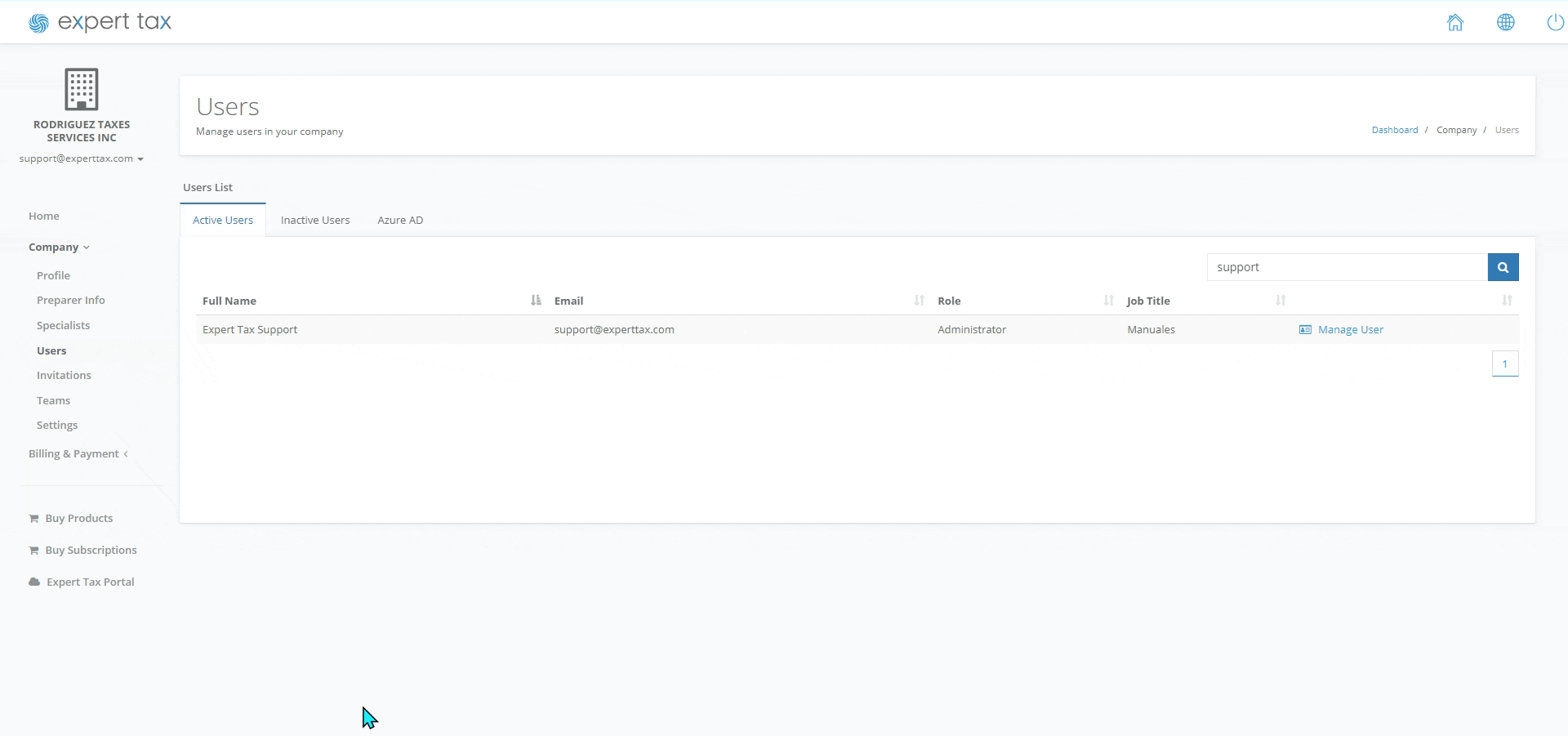 Buy and Activate subscription – Expert Tax