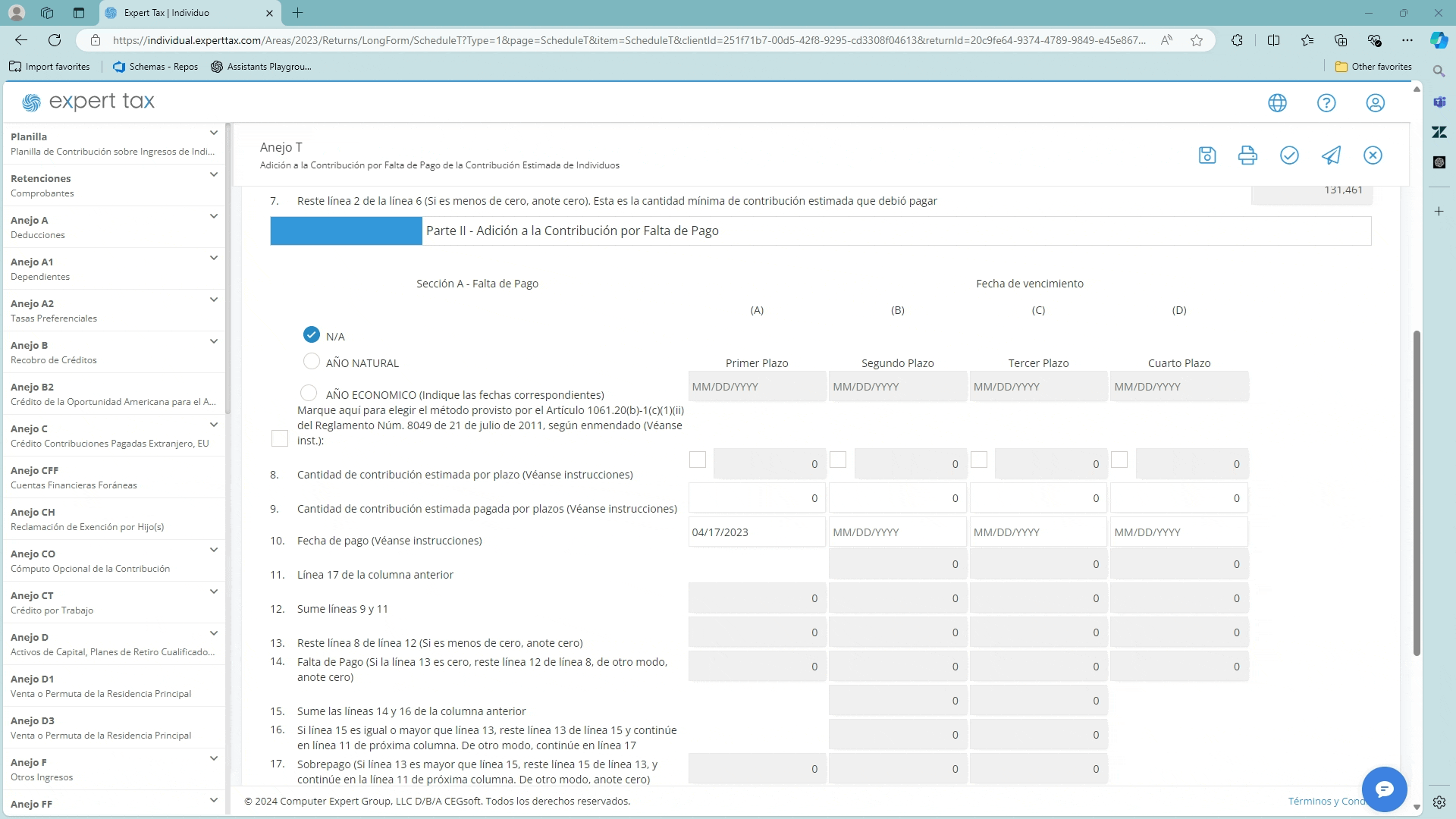 Nuevas Funcionalidades – Expert Tax